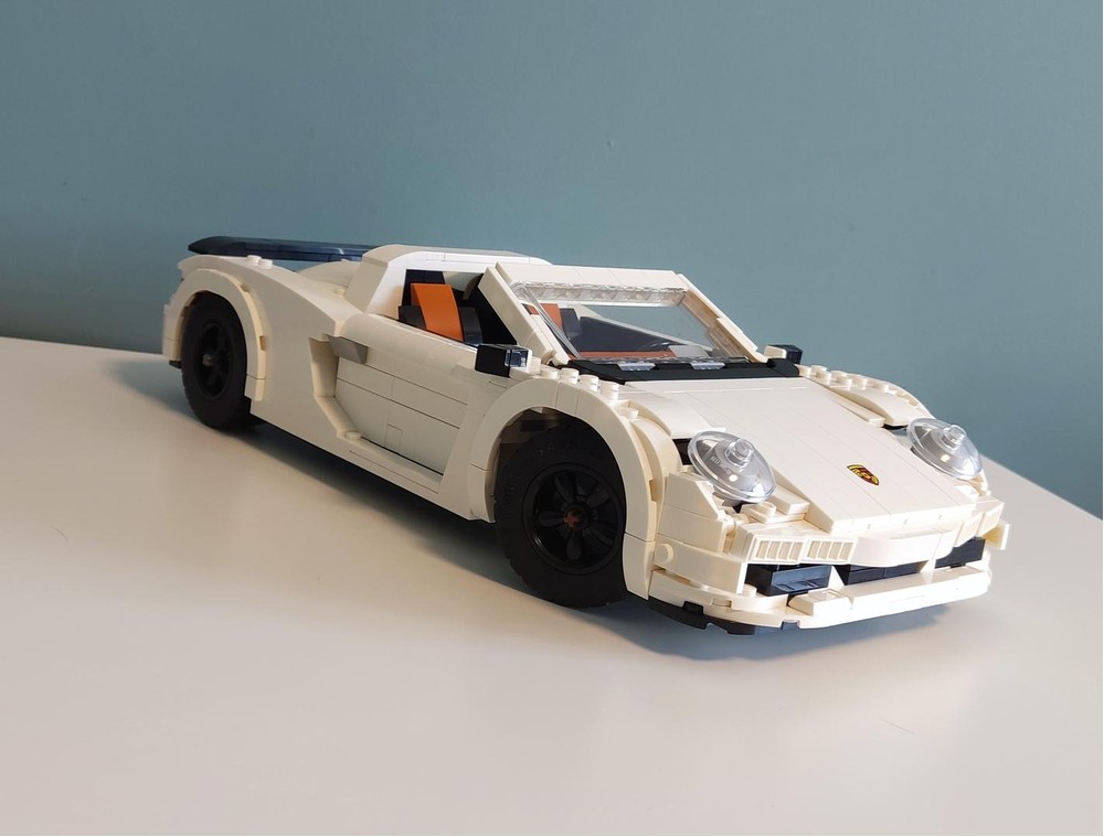 Lego Moc 10295 Porsche Carrera Gt By Kirvet Rebrickable Build With Lego