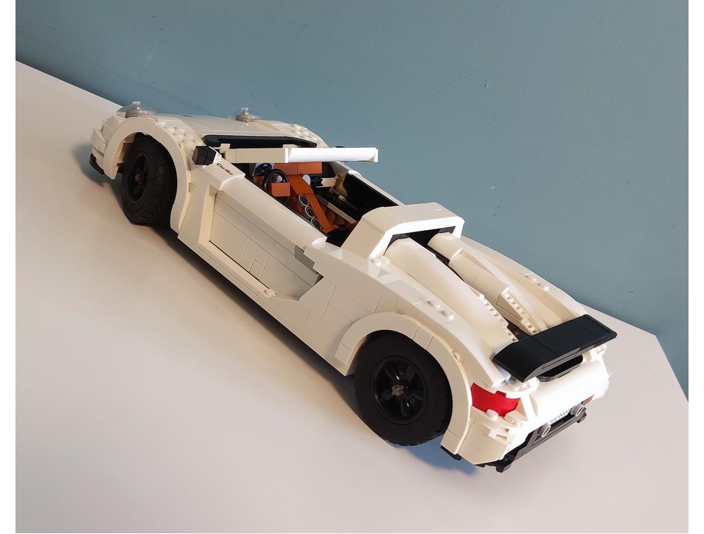 Lego Moc 10295 Porsche Carrera Gt By Kirvet Rebrickable Build With Lego