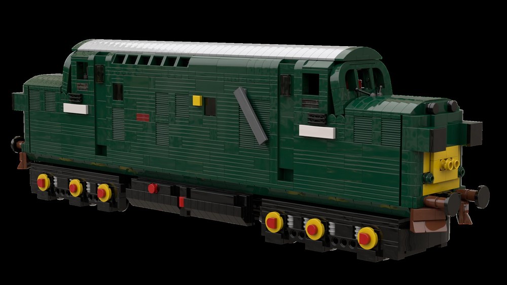 LEGO MOC British Rail Class 37 Locomotive by JPCreations | Rebrickable ... LEGO MOC British Rail Class 37 Locomotive by JPCreations | Rebrickable ...