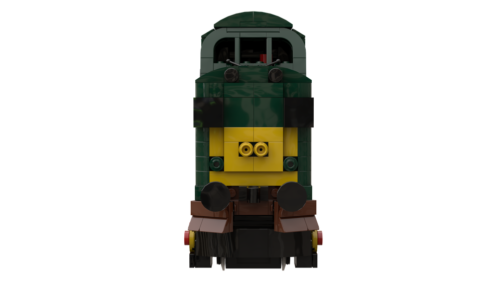 Lego Moc British Rail Class 37 Locomotive By Jpcreations Rebrickable