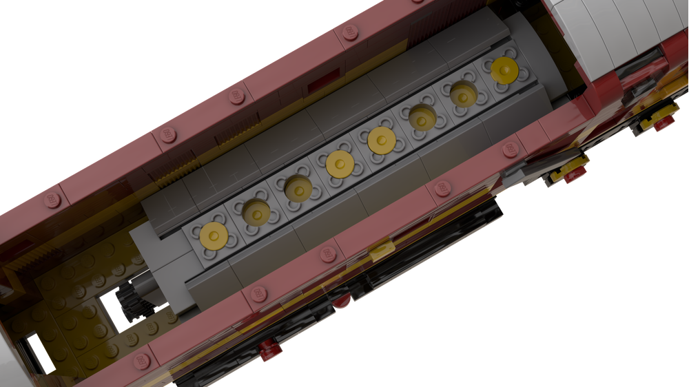 Lego Moc British Rail Class 37 Locomotive By Jpcreations Rebrickable