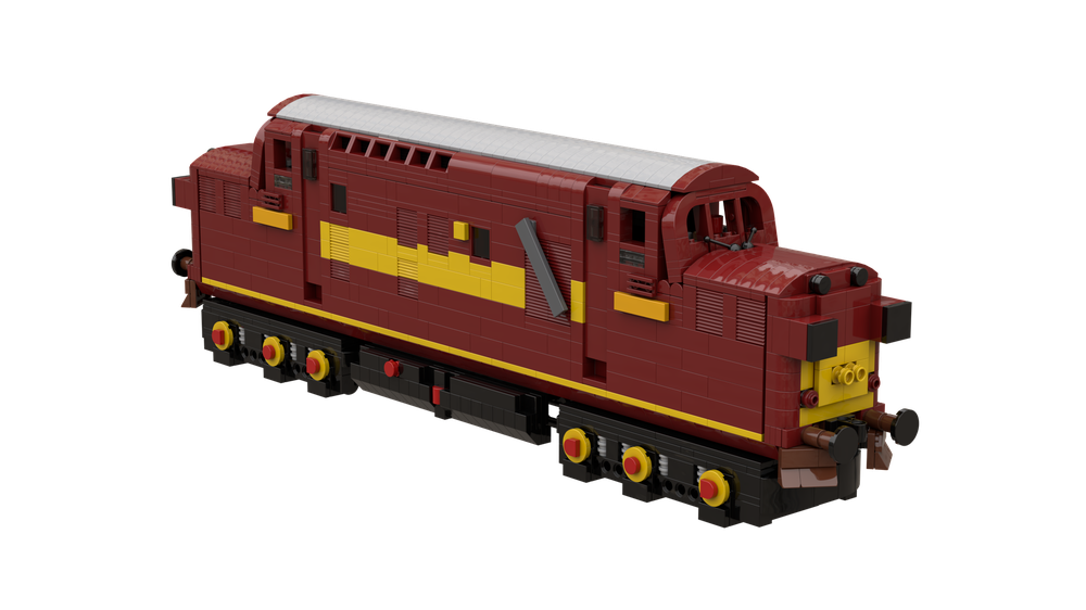 LEGO MOC British Rail Class 37 Locomotive by JPCreations | Rebrickable ... LEGO MOC British Rail Class 37 Locomotive by JPCreations | Rebrickable ...