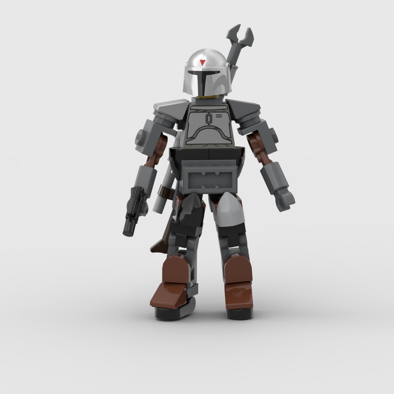 LEGO MOC Minifig Mandalorian by braydl | Rebrickable - Build with LEGO