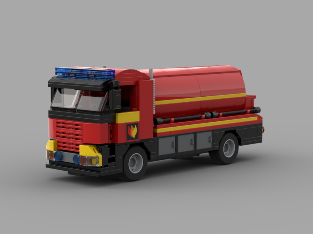 LEGO MOC Fire Service Water/Foam Tanker by DS Brick Creations ...