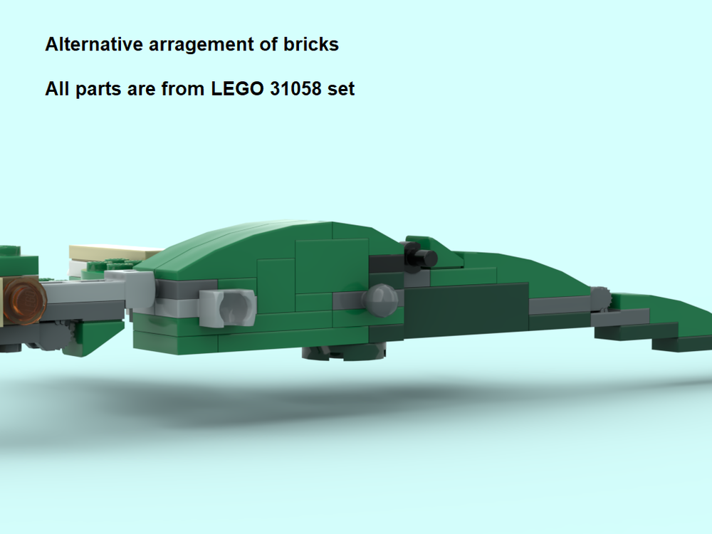 LEGO MOC-138773 31058 Microraptor sp. by Ambrosino | Rebrickable ...