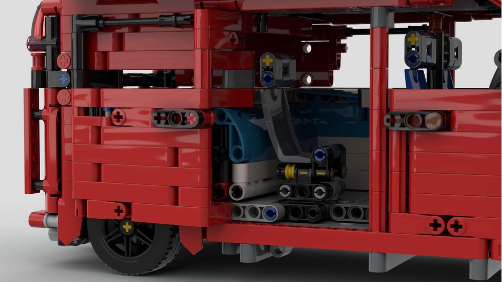 LEGO MOC 42098 Mercedes Vito Campervan by lars_4444 | Rebrickable ...