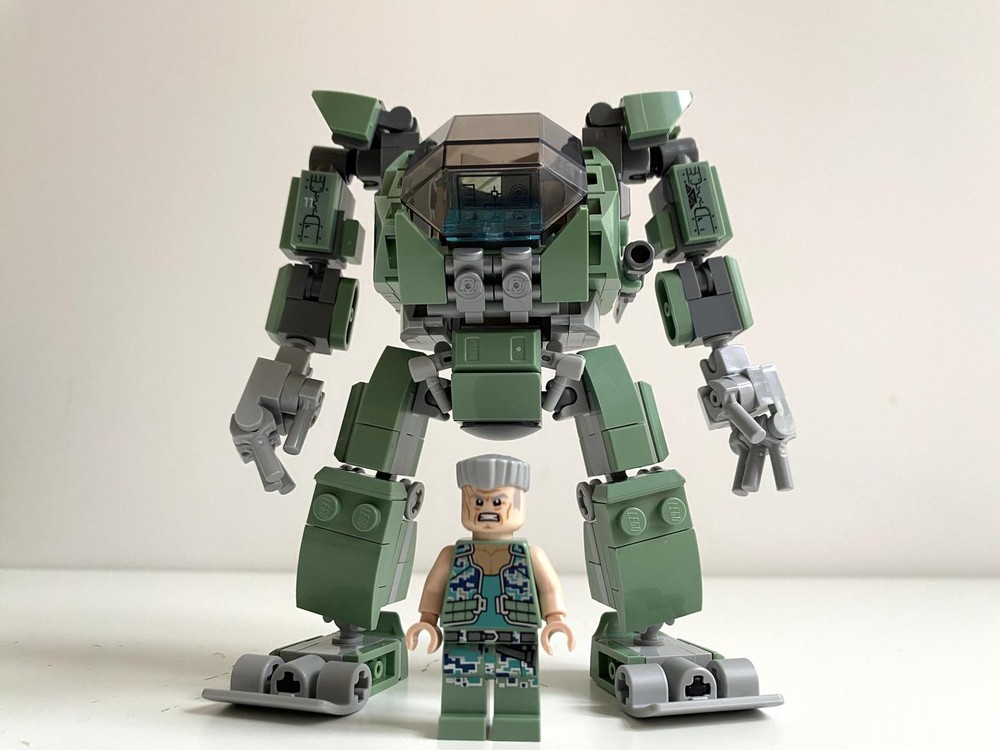 Lego Moc Avatar Amp Suit V2 By Bobbacatmocs Rebrickable Build With Lego