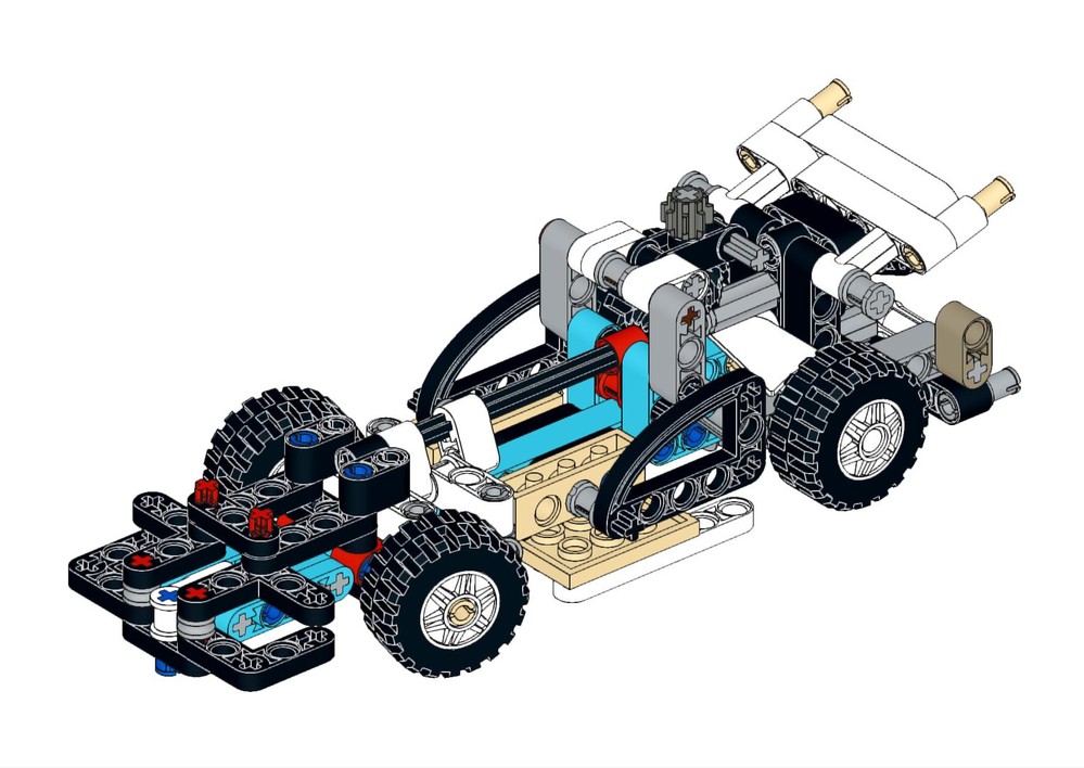 LEGO MOC Racer F1 by NARP | Rebrickable - Build with LEGO