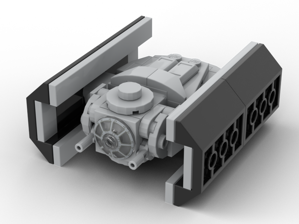 LEGO MOC TIE Advanced X1 - Micro Scale by Goobladoosh | Rebrickable ...