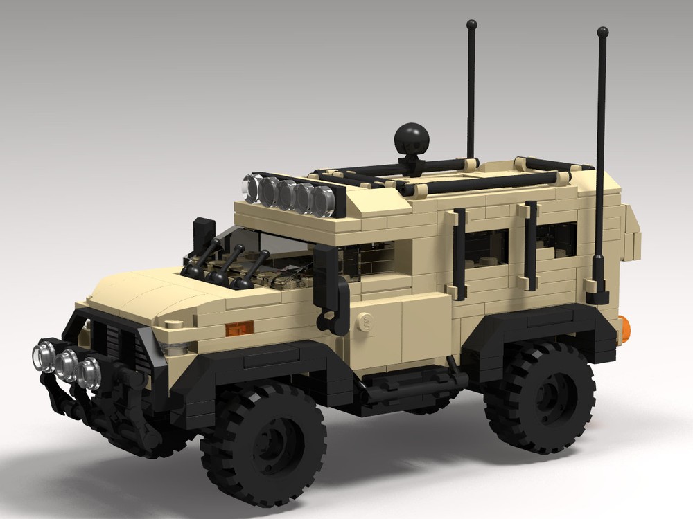 LEGO MOC Textron Land & Marine Systems Tiger by SupersoniqueBricks ...