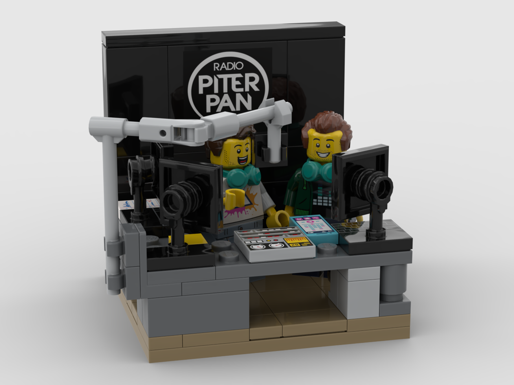Lego Moc My Radio By Astrofabius Rebrickable Build With Lego