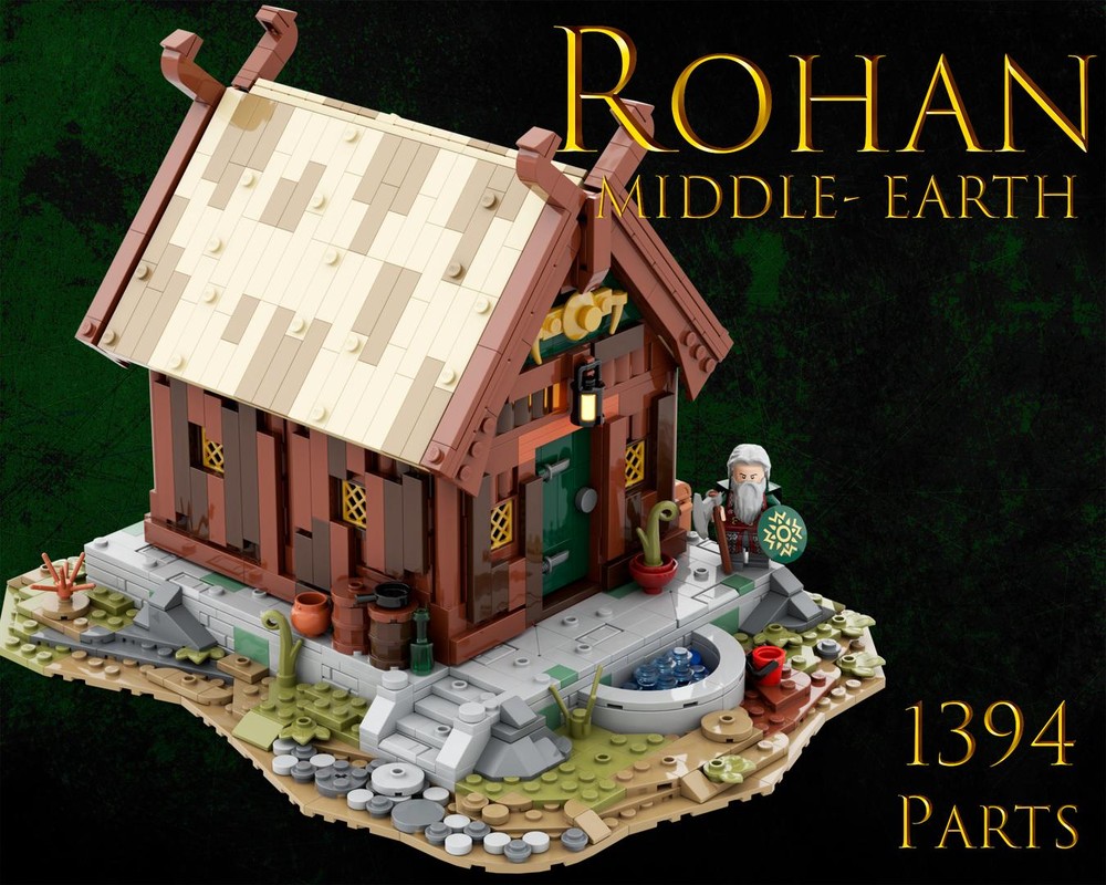 LEGO MOC Rohan Citizen`s House by Legat_Of_Legion | Rebrickable - Build ...