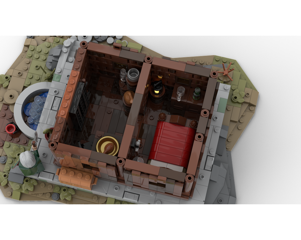 LEGO MOC Rohan Citizen`s House by Legat_Of_Legion | Rebrickable - Build ...