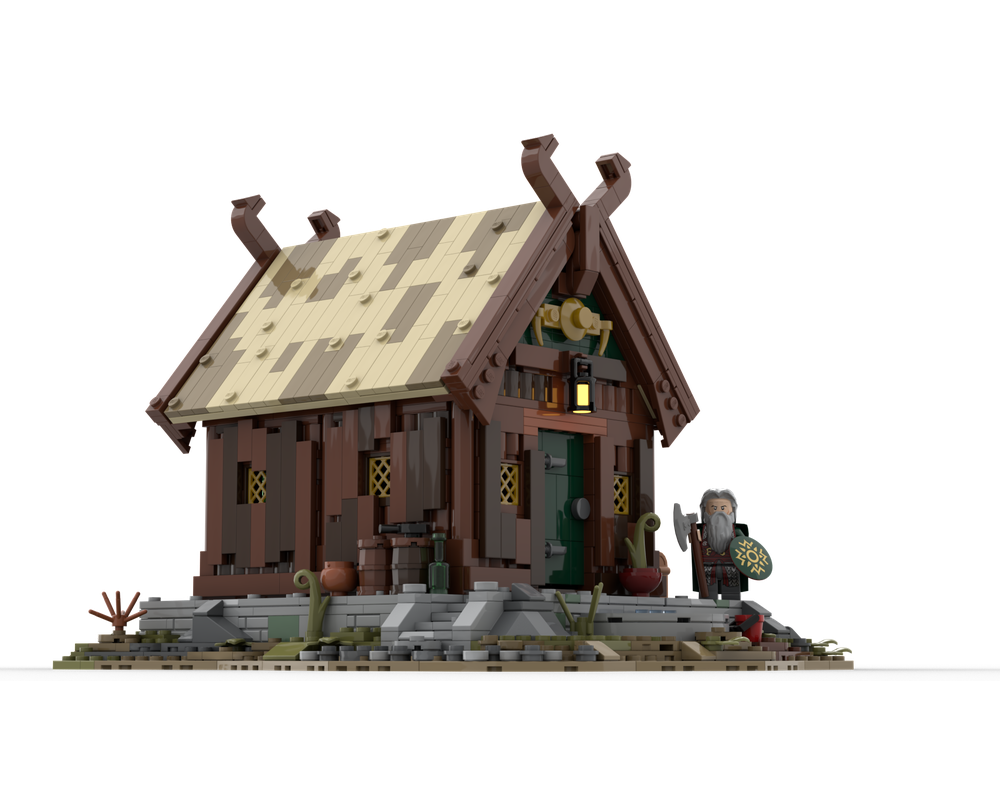 LEGO MOC Rohan Citizen`s House by Legat_Of_Legion | Rebrickable - Build ...