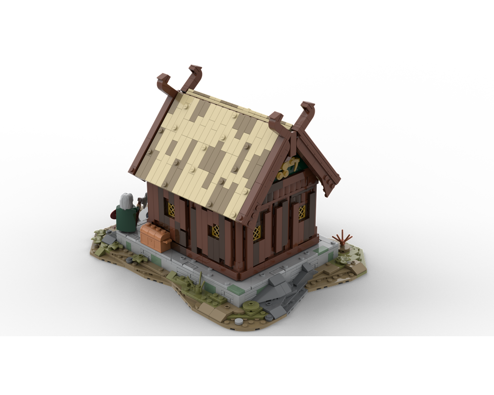 Lego Moc Rohan Citizen`s House By Legatoflegion Rebrickable Build