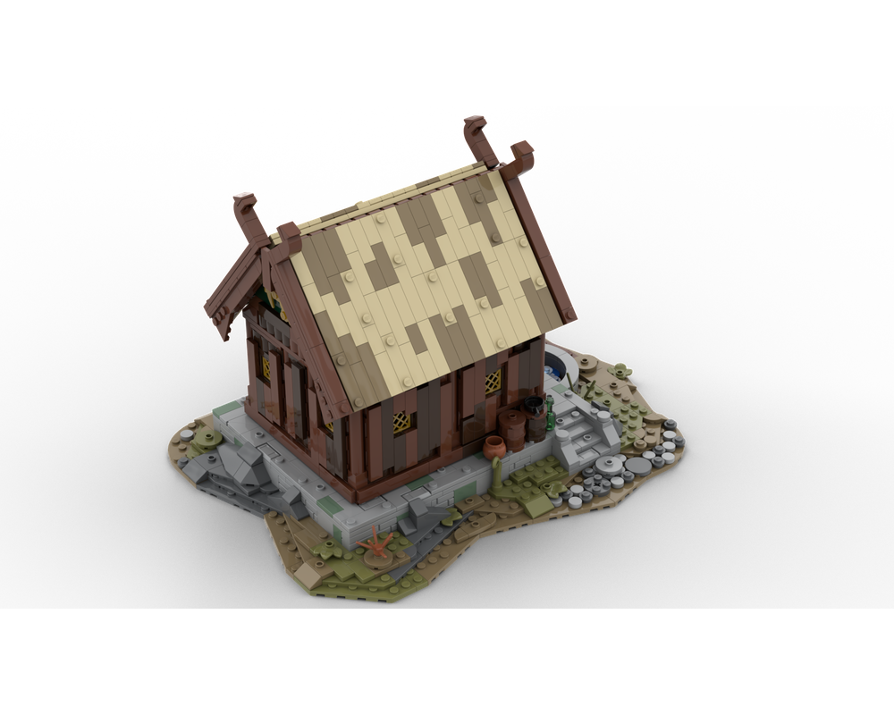 LEGO MOC Rohan Citizen`s House by Legat_Of_Legion | Rebrickable - Build ...