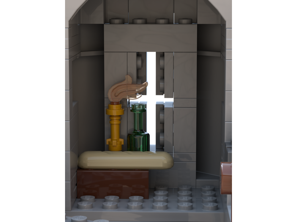 Lego Moc Falcons Barbican Gatehouse By Legolot Rebrickable Build