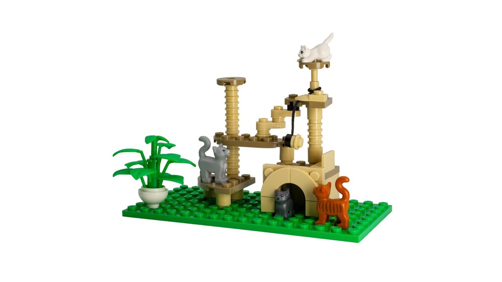LEGO MOC Cat tree / scratch tree by felix.rebricks | Rebrickable ...