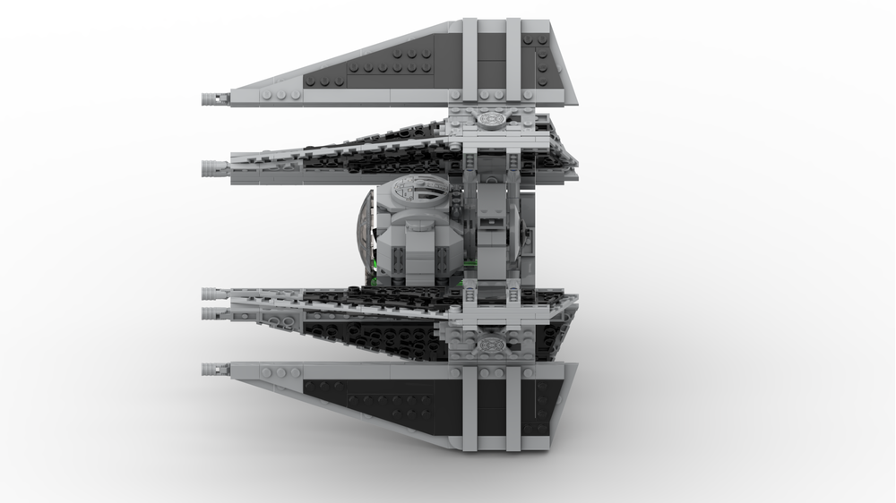 Lego Moc Tie Defender By Lcas89 Rebrickable Build With Lego