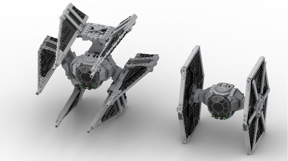 Lego Moc Tie Defender By Lcas89 Rebrickable Build With Lego