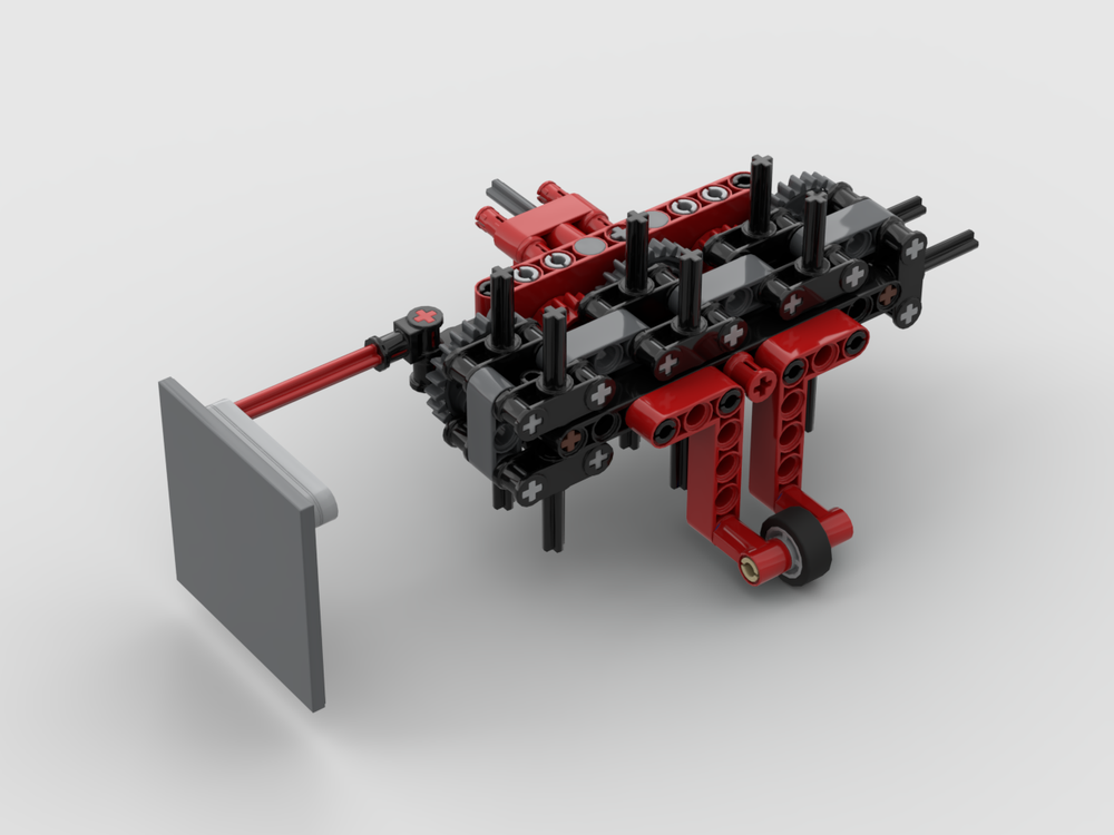 LEGO MOC Simple Band Rake for Single-Axle Tractor by Larsagri ...
