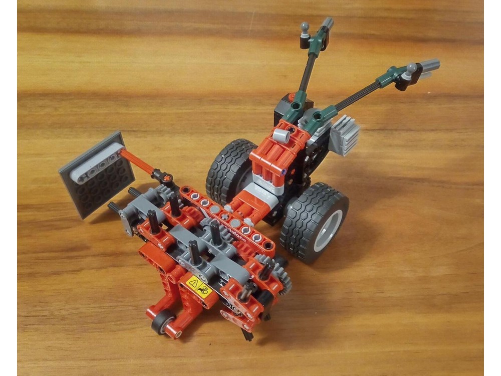 LEGO MOC Simple Band Rake for Single-Axle Tractor by Larsagri ...