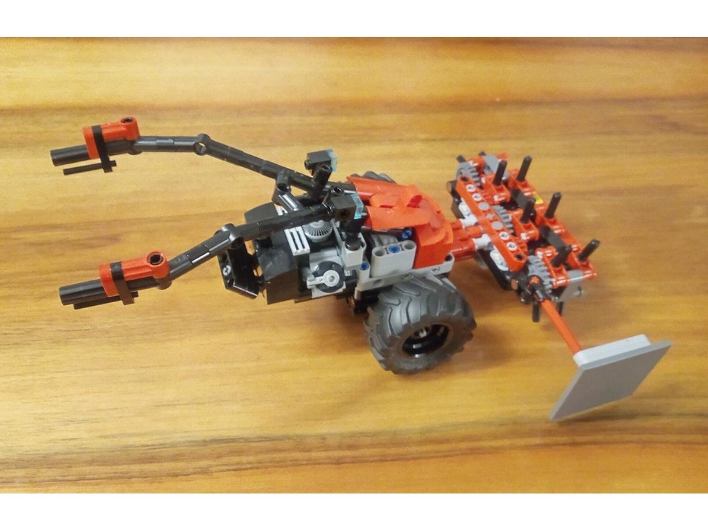 LEGO MOC Simple Band Rake for Single-Axle Tractor by Larsagri ...