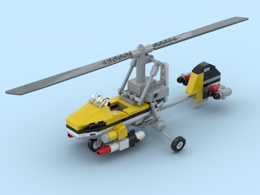 LEGO MOC 007 Little Nellie - Minifig Scale by jameshigson0512 ...