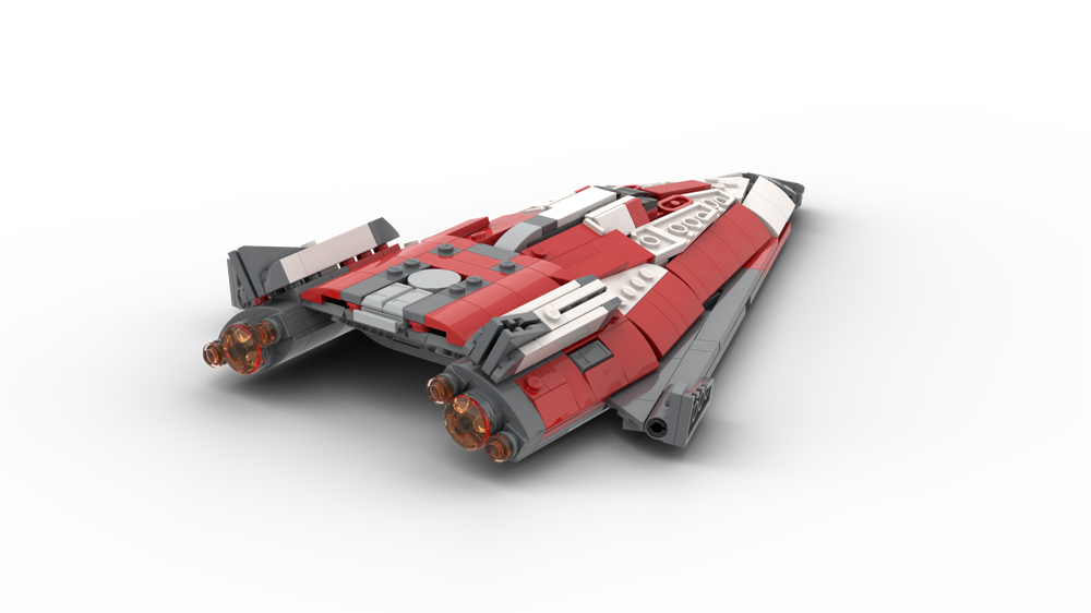 LEGO MOC Fer De Lance (1:300 scale) by Qwinter | Rebrickable - Build ...