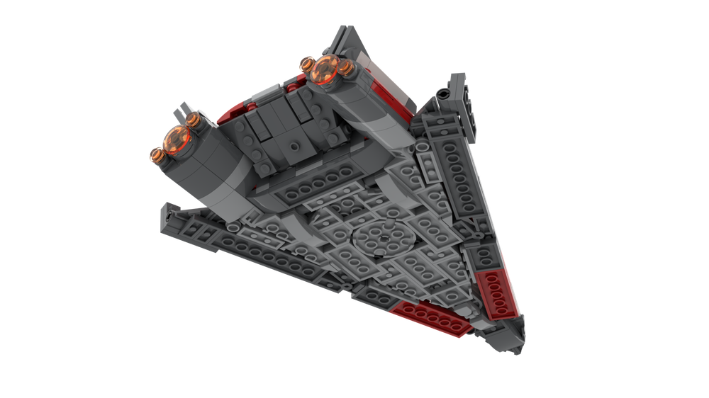 LEGO MOC Fer De Lance (1:300 scale) by Qwinter | Rebrickable - Build ...