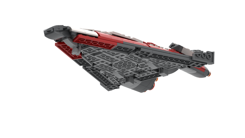 LEGO MOC Fer De Lance (1:300 scale) by Qwinter | Rebrickable - Build ...