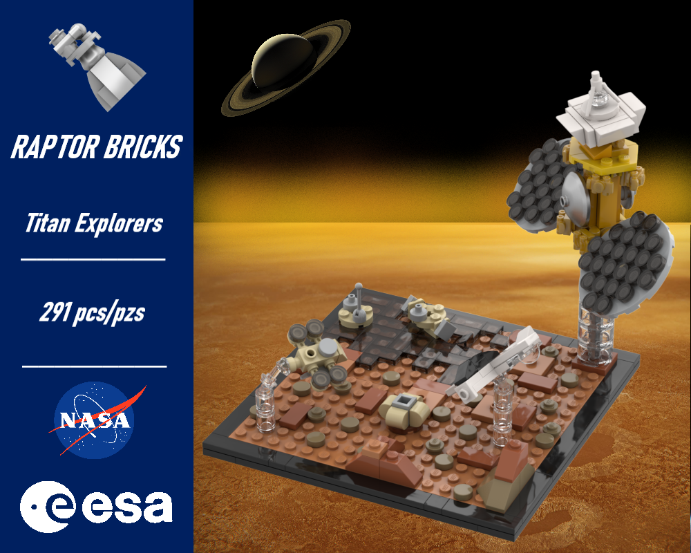 LEGO MOC Titan Explorers (at 1:110 scale) by RAPTOR BRICKS ...