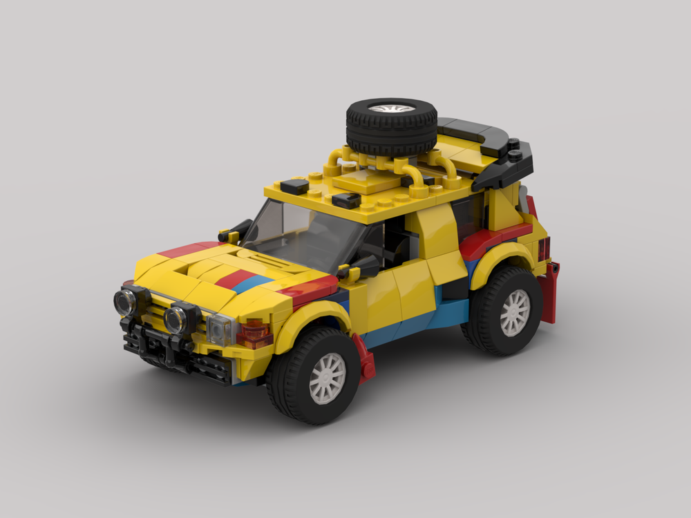 LEGO MOC Peugeot 205 T16 Grand Raid (Dakar) by JMPmodels | Rebrickable ...