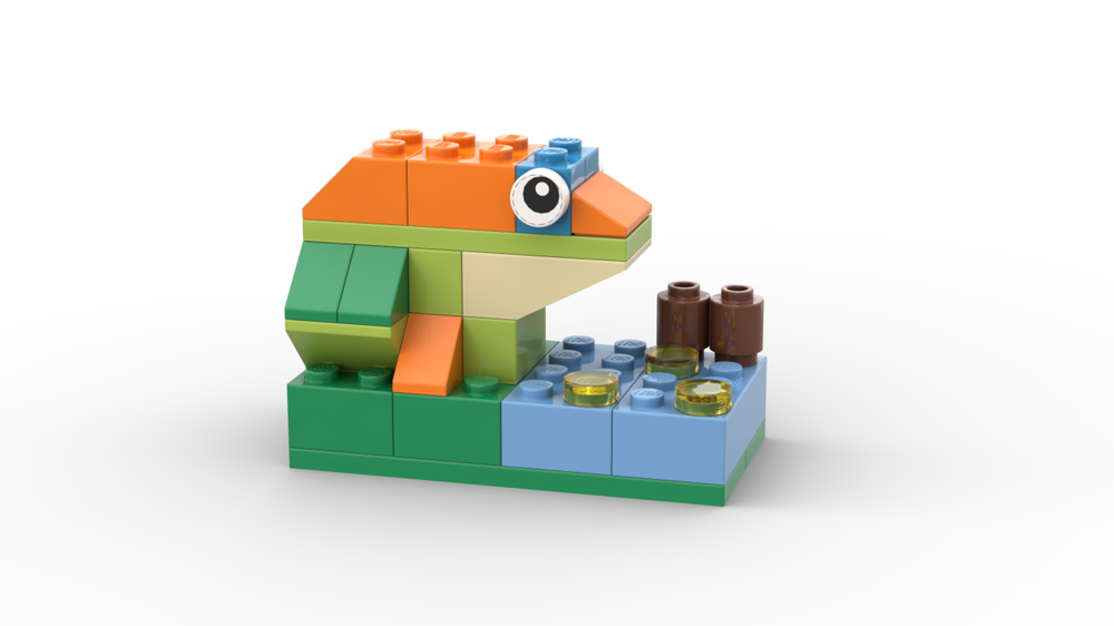 LEGO MOC 10713 Frog by Lenarex | Rebrickable - Build with LEGO
