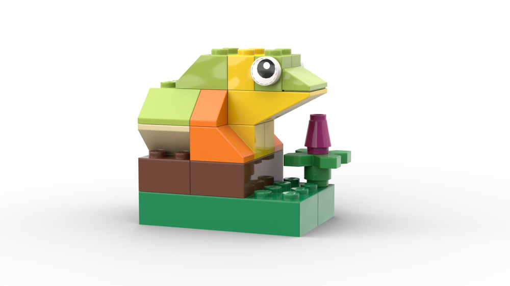 LEGO MOC 11002 Frog by Lenarex | Rebrickable - Build with LEGO