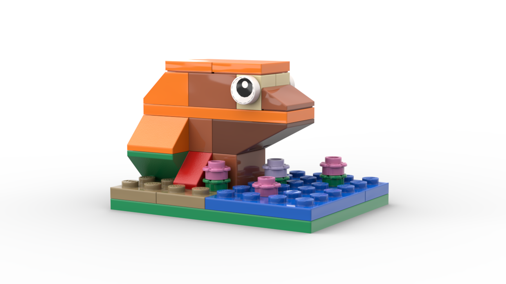 LEGO MOC 11004 Frog by Lenarex | Rebrickable - Build with LEGO