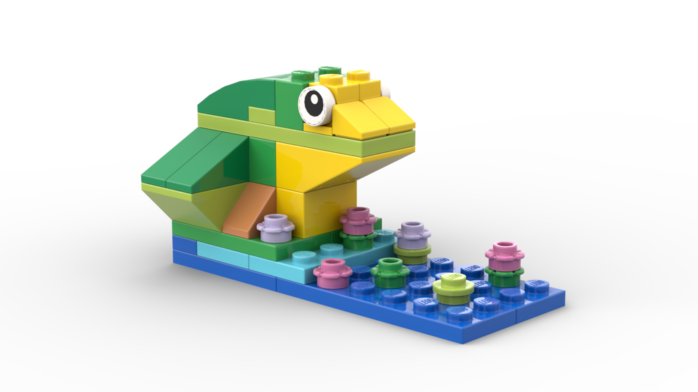 LEGO MOC 11005 Frog by Lenarex | Rebrickable - Build with LEGO