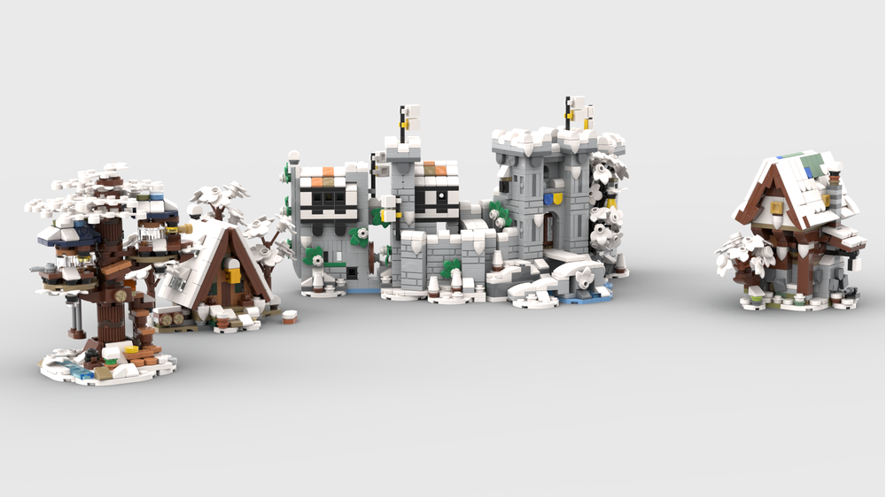 LEGO MOC Mini Winter Medieval and Forest Collection by christromans ...