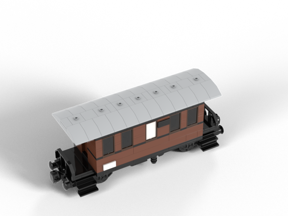 LEGO MOC 8wide State railway passenger car - class III by DJP760 ...