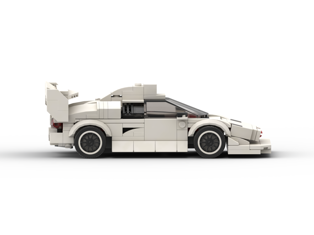 LEGO MOC Pike's Peak Countach Mod by Adventurehill1 | Rebrickable ...
