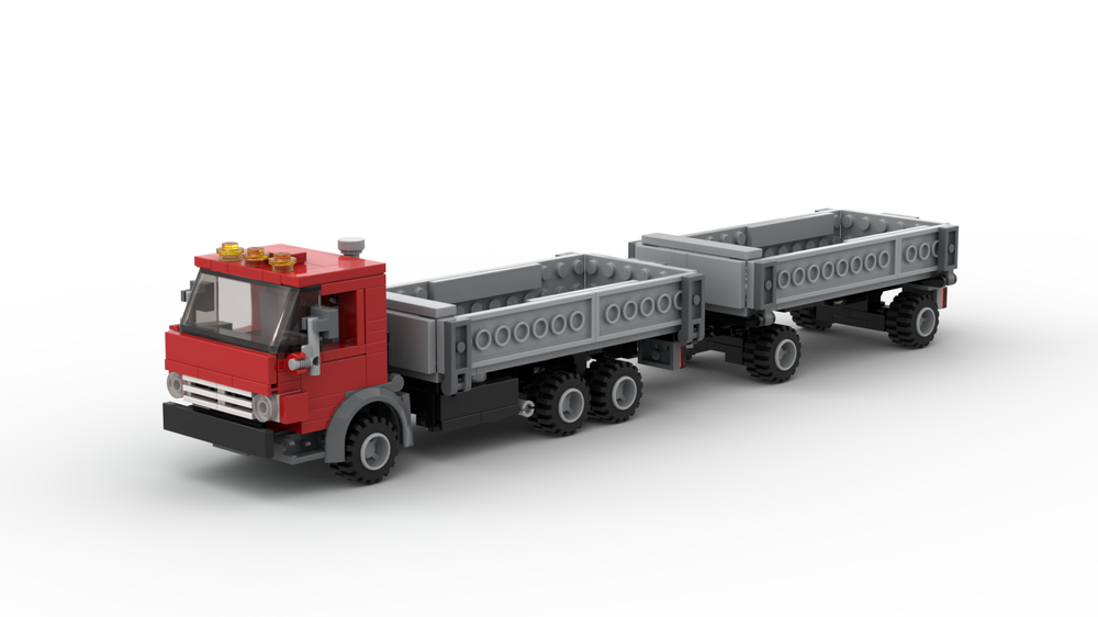 LEGO MOC KAMAZ-5320 by Kostya_Cheblakov | Rebrickable - Build with LEGO