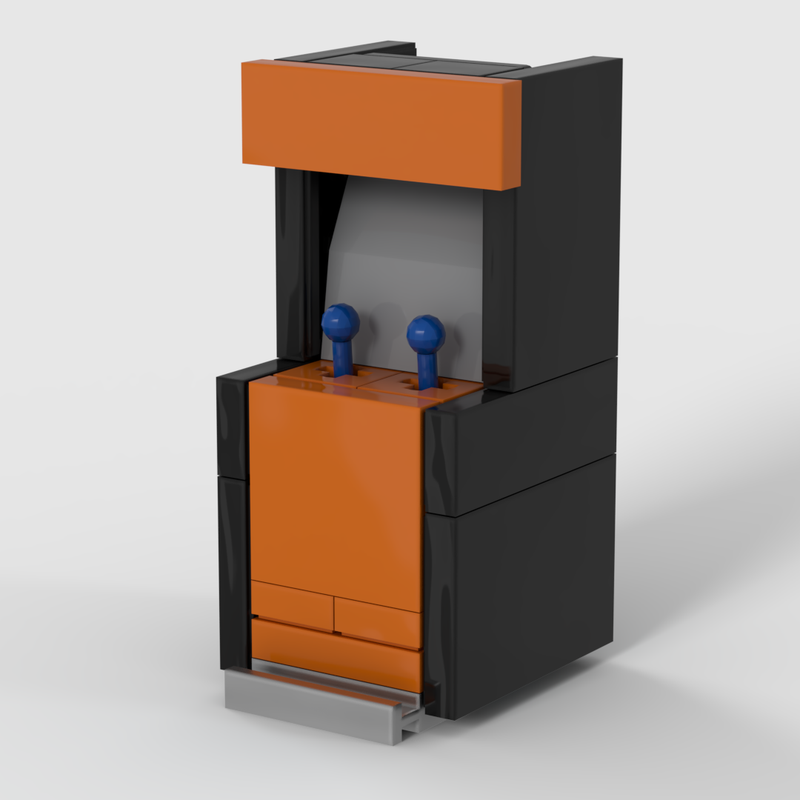 LEGO MOC Arcade 2 players Euro Cab by Ptchnk | Rebrickable - Build with ...