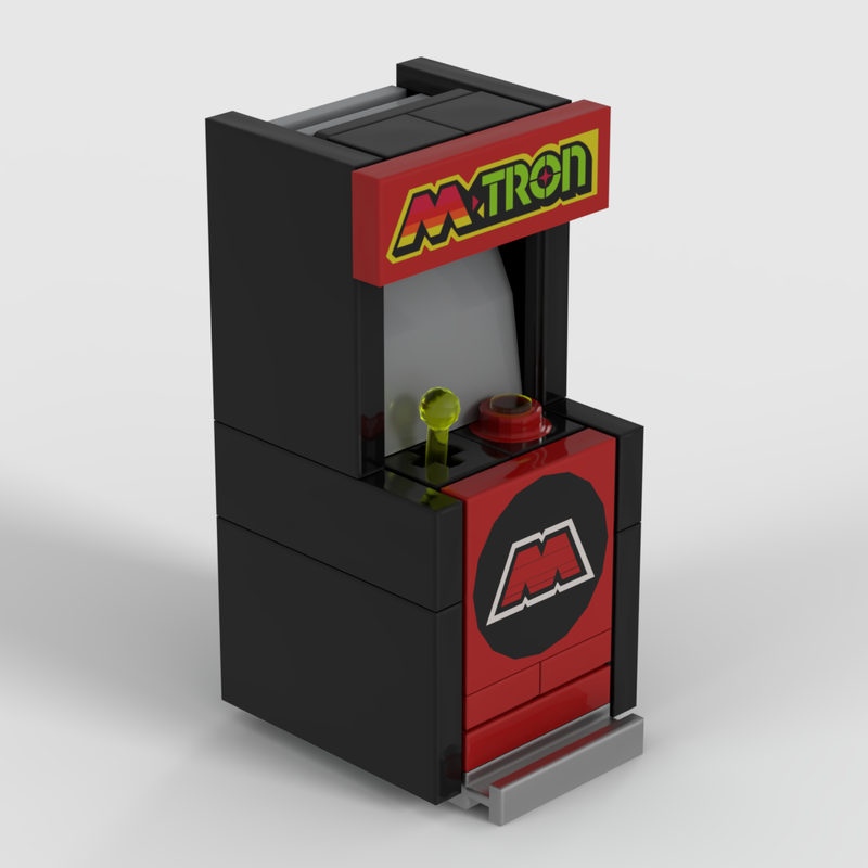 LEGO MOC Arcade M:TRON Cab by Ptchnk | Rebrickable - Build with LEGO