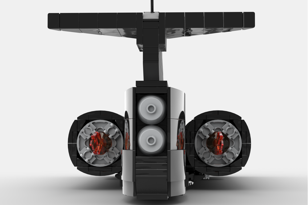 LEGO MOC Thrust SSC by lottiesbricks | Rebrickable - Build with LEGO