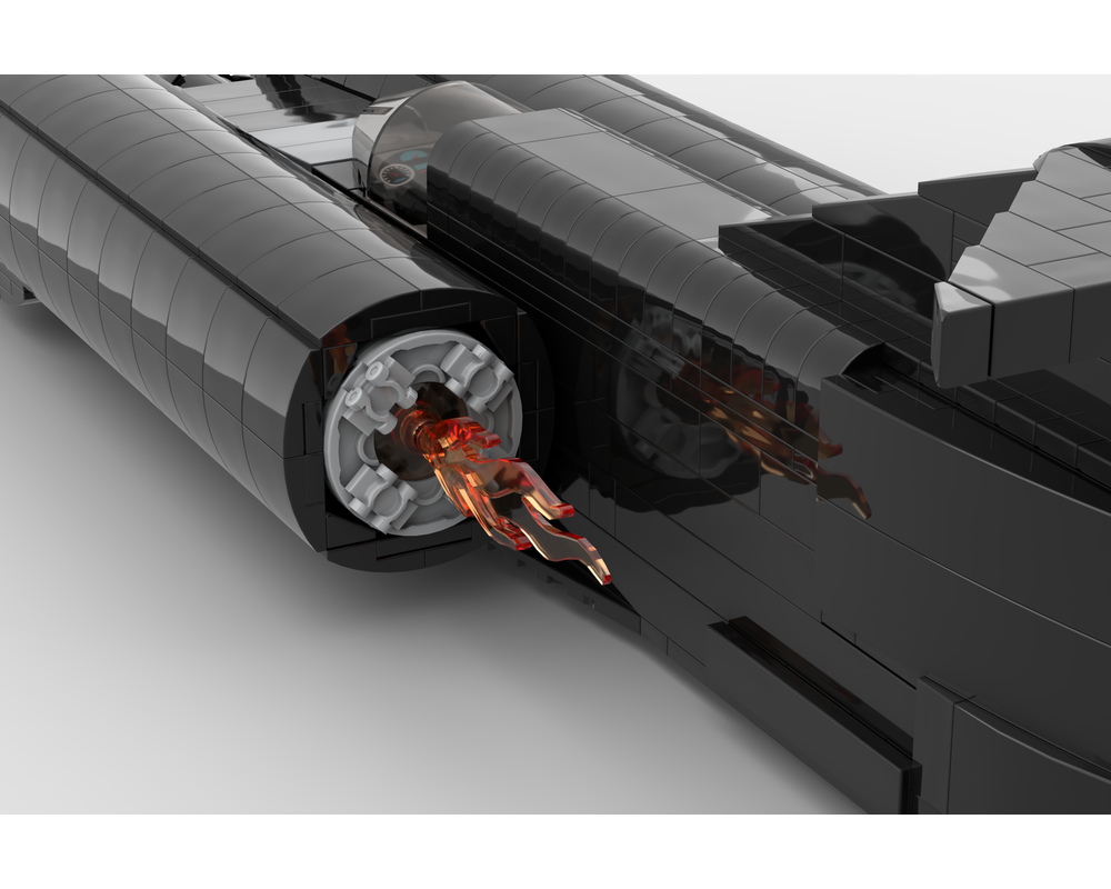 LEGO MOC Thrust SSC by lottiesbricks | Rebrickable - Build with LEGO