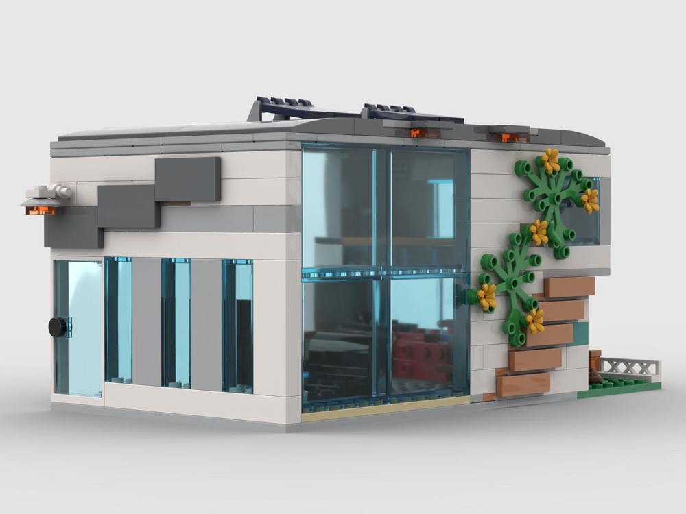 LEGO MOC Modern House by dukemario | Rebrickable - Build with LEGO