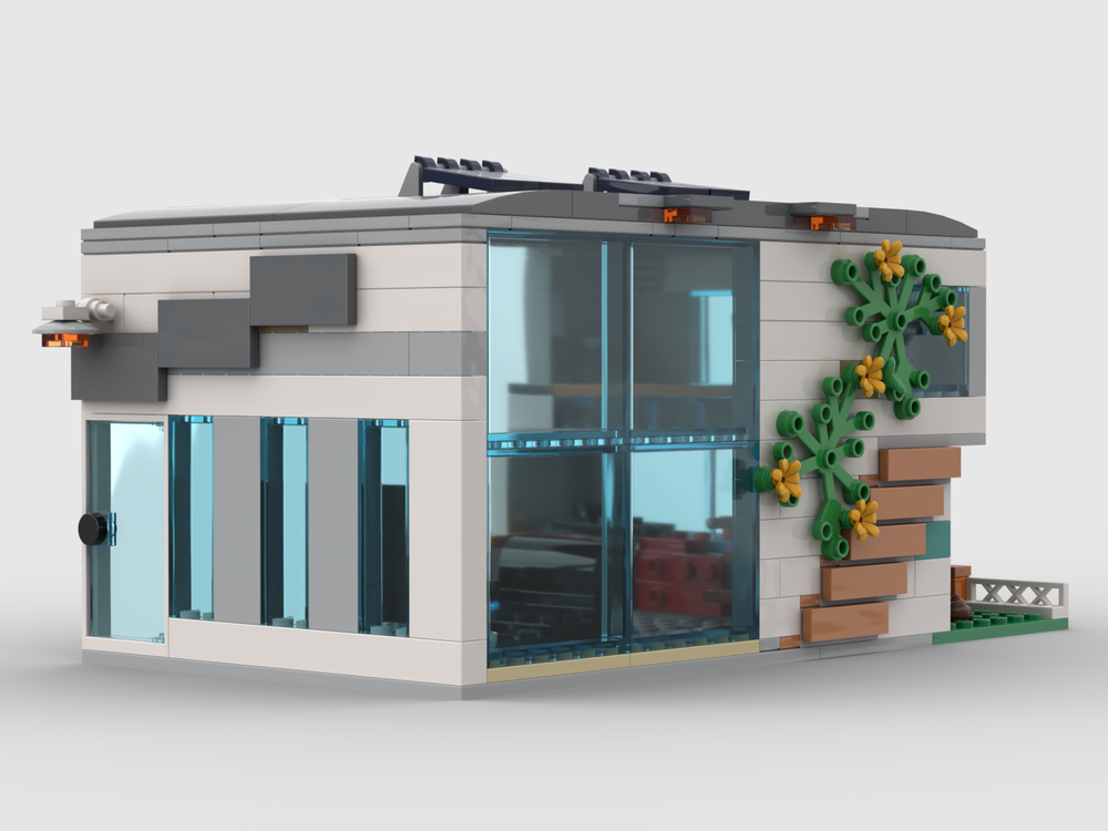 LEGO MOC Modern House by dukemario | Rebrickable - Build with LEGO