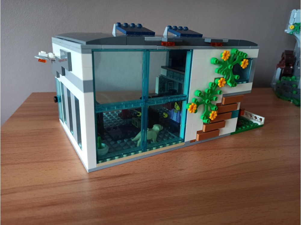 LEGO MOC Modern House by dukemario | Rebrickable - Build with LEGO