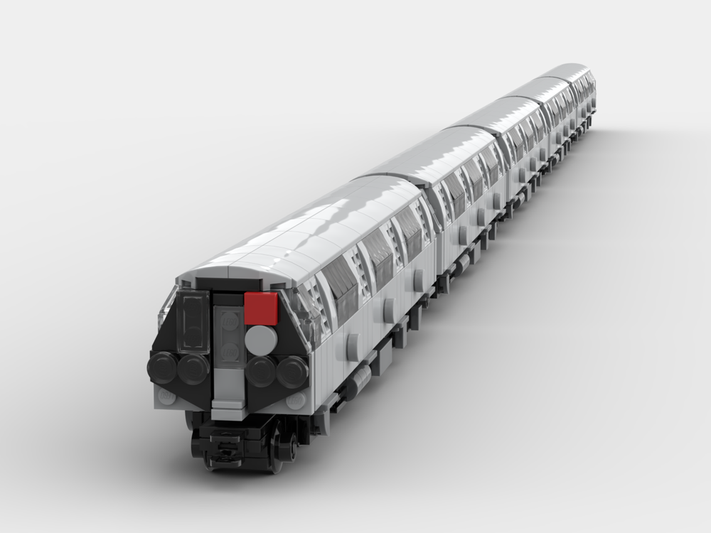 LEGO MOC NYC Subway R160 by Taters | Rebrickable - Build with LEGO