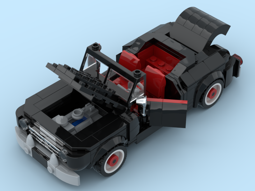 LEGO MOC 1946 Ford Super De Luxe Convertible - 8 Stud Wide by ...